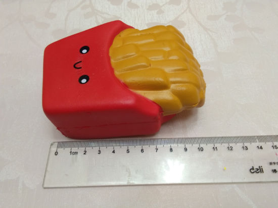Red Chips Fries Squishies PU Soft Slow Rising Foam Squishy Toy - Buy ...